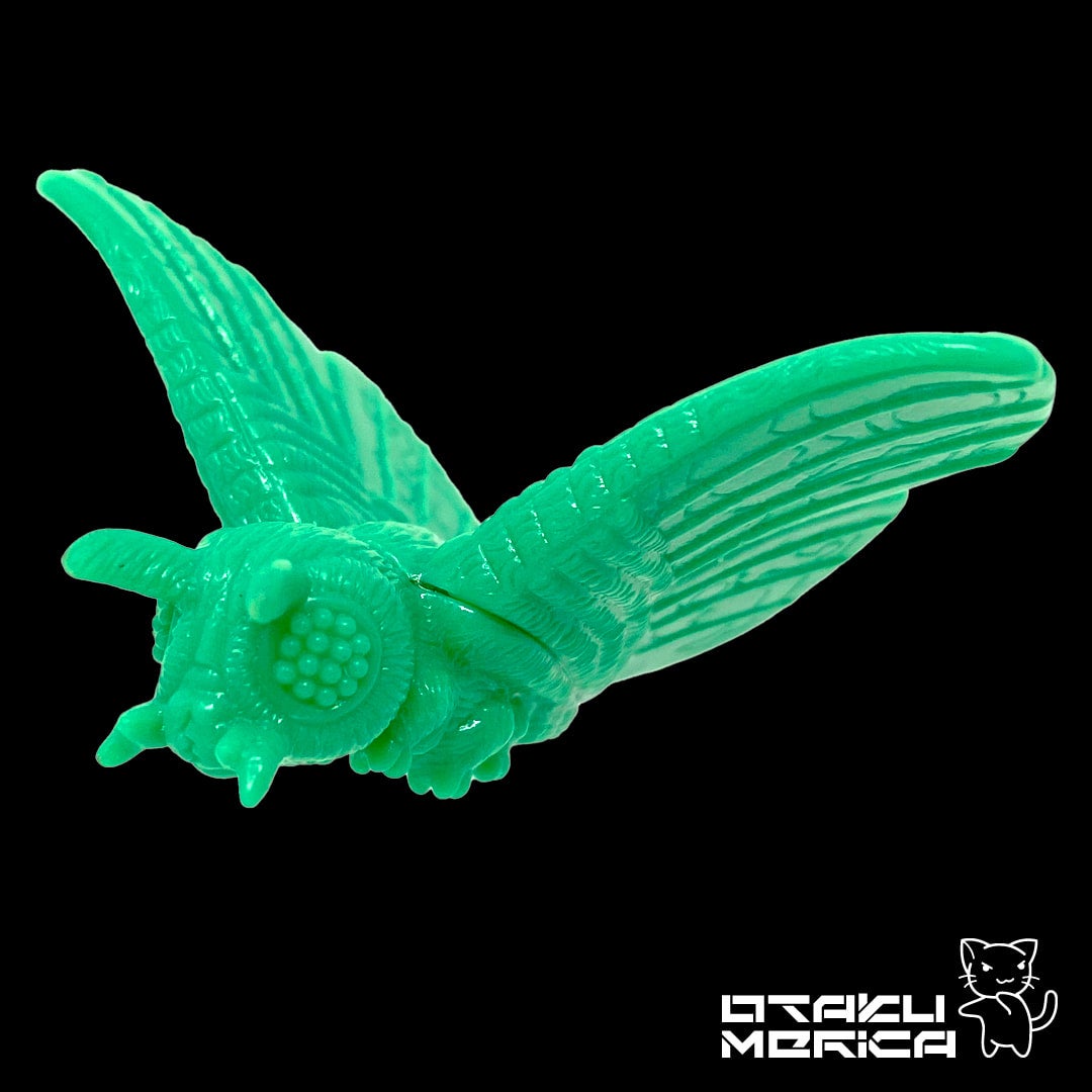 Marusan Margacha Mothra (Green) Kaiju Sofubi Figure | Otakumerica