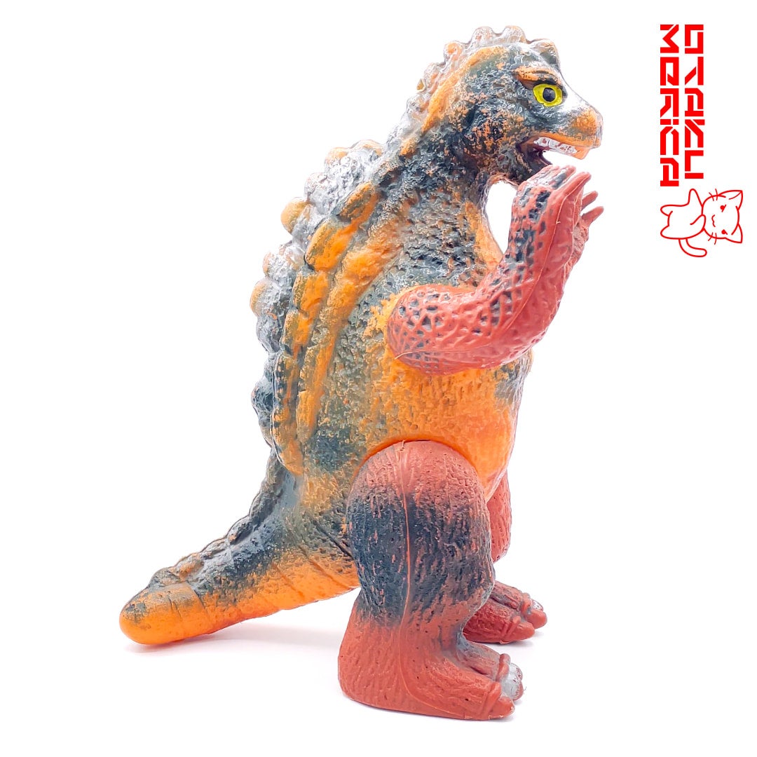 Bootleg Bullmark 1970s Giant Godzilla - Vintage Blow Mold Kaiju Figure ...