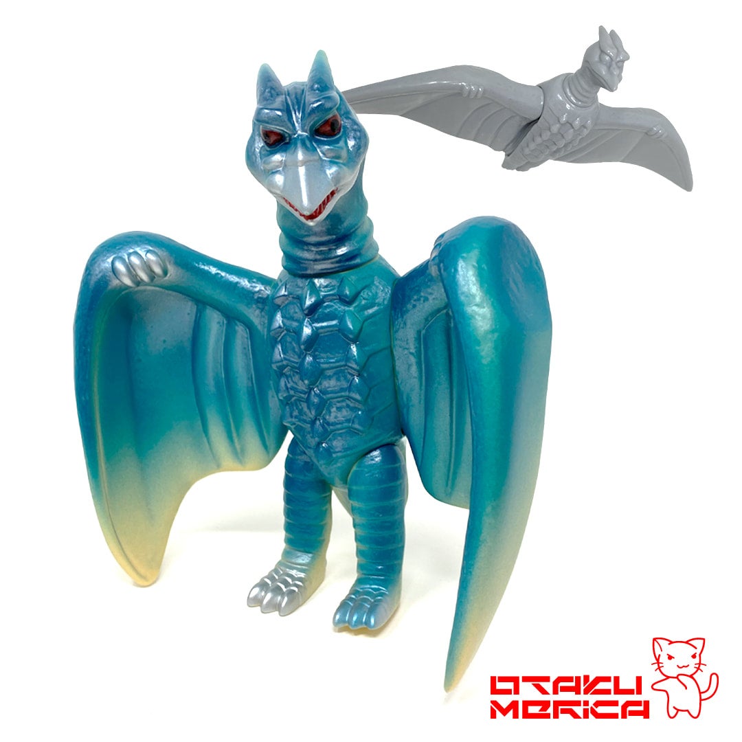 Marmit 2001 Para Baby Rodan 1956 (Blue Ver.) Kaiju Sofubi Figure ...