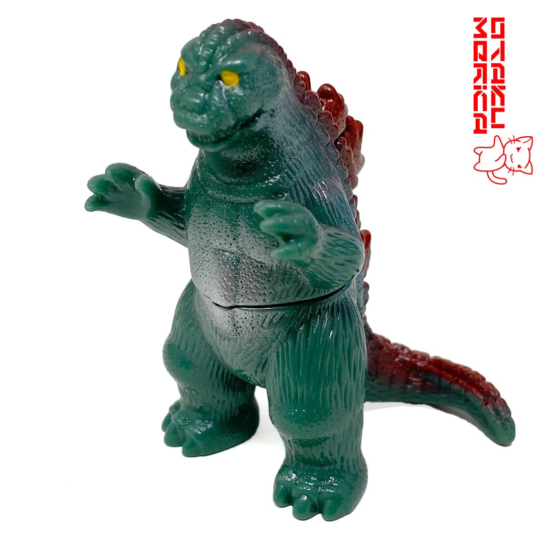 Marusan Margacha Godzilla/Mosugoji 1964 (Green, Painted) - Kaiju Sofubi ...