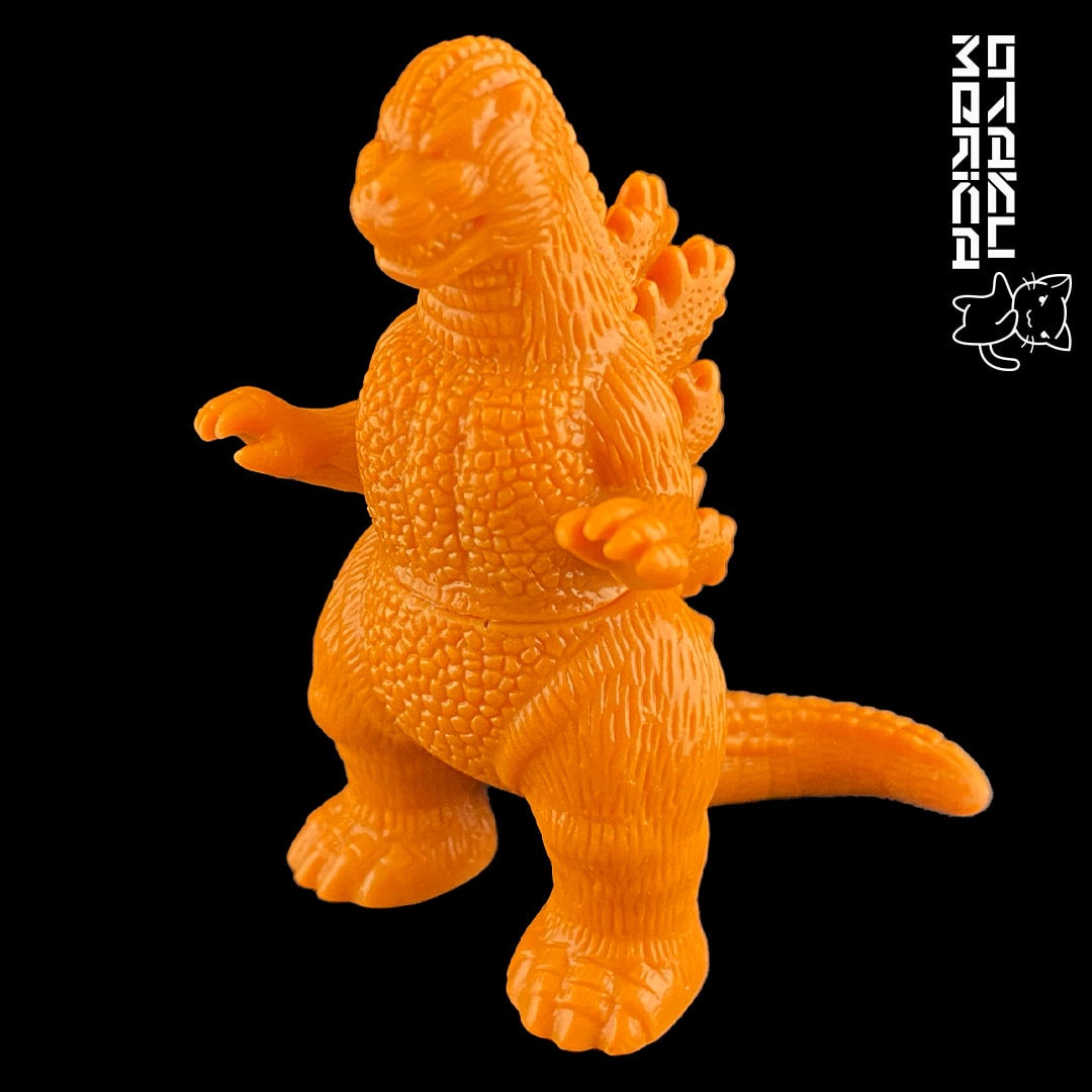 Marusan Margacha Godzilla/Biogoji 1989 (Orange, Blank) Kaiju Sofubi ...