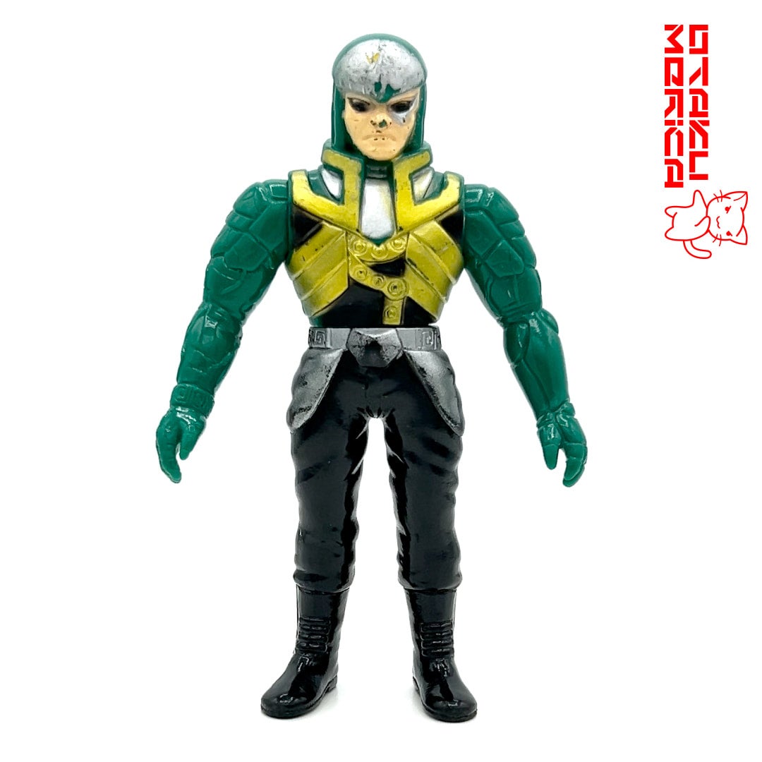 Bandai 1987 Hikari Sentai Maskman - Commander Barabas Sofubi Figure ...