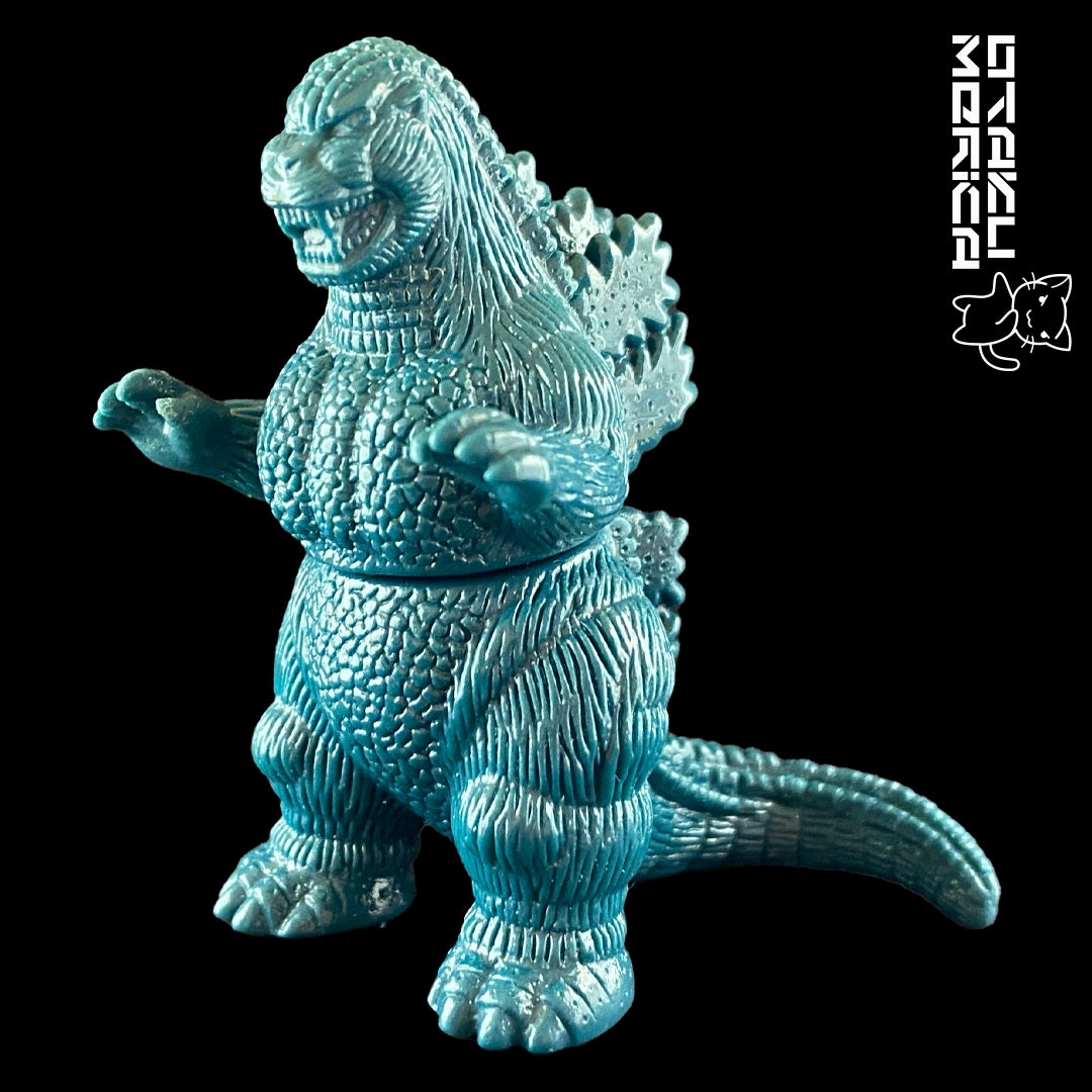 Marusan 2024 Margacha Godzilla 1989 Biogoji (Blue, Blank) Kaiju Sofubi ...