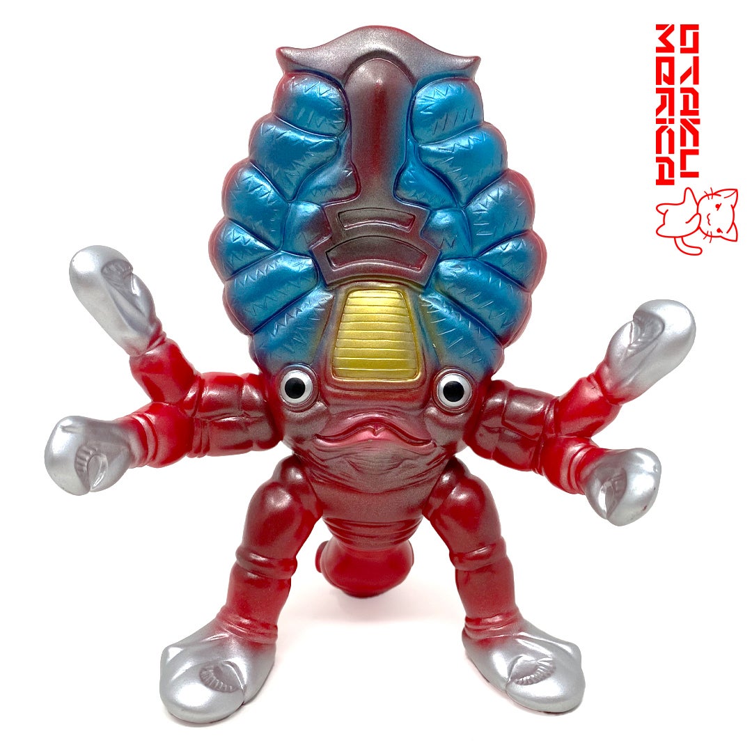 Yamanaya 1999 Ultra Seven Alien Cool (Red) Kaiju Sofubi Figure ...