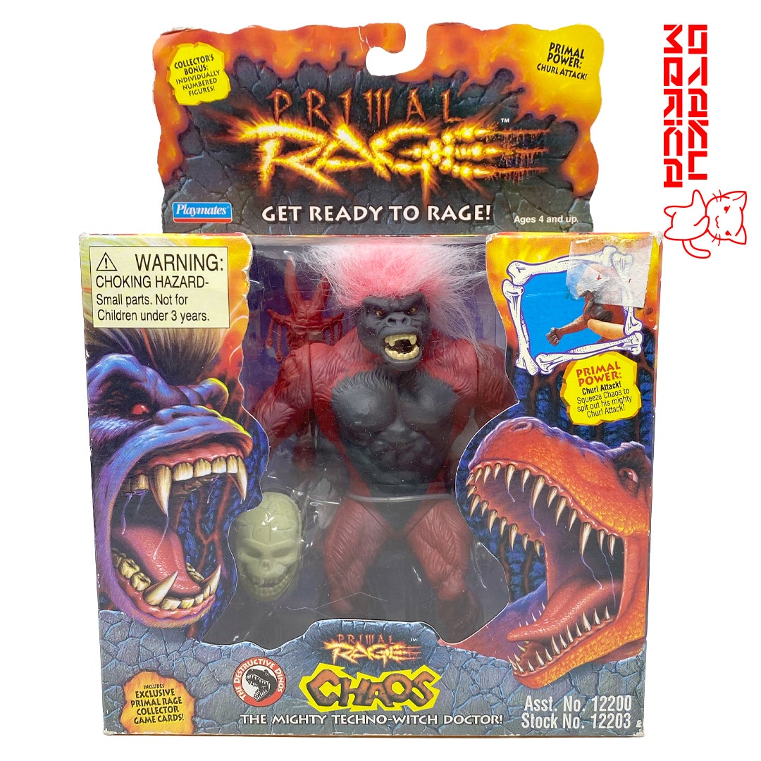 Playmates 1994 Primal Rage Chaos 6in Figure (NEW-SEALED) | Otakumerica