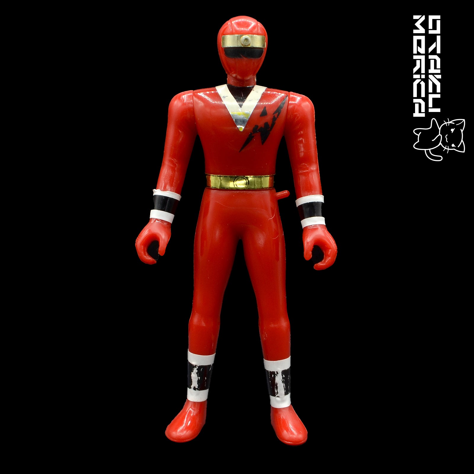 Bandai 1994 Ninja Sentai Kakuranger - Ninja Red Action Figure | Otakumerica
