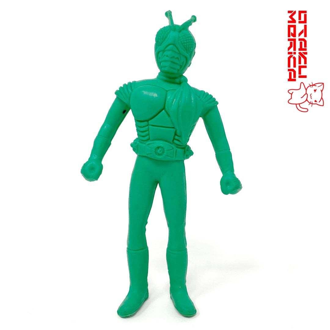 Kamen Rider Sky Rider (Big Green) - Keshigomu Figure 4.5in | Otakumerica