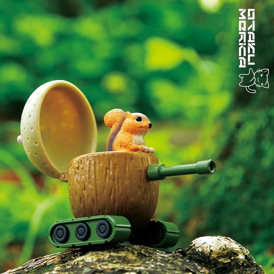 Yell Toys Donguri Tank (Squirrel Acorn Tank) Blind Box Mini Figure ...