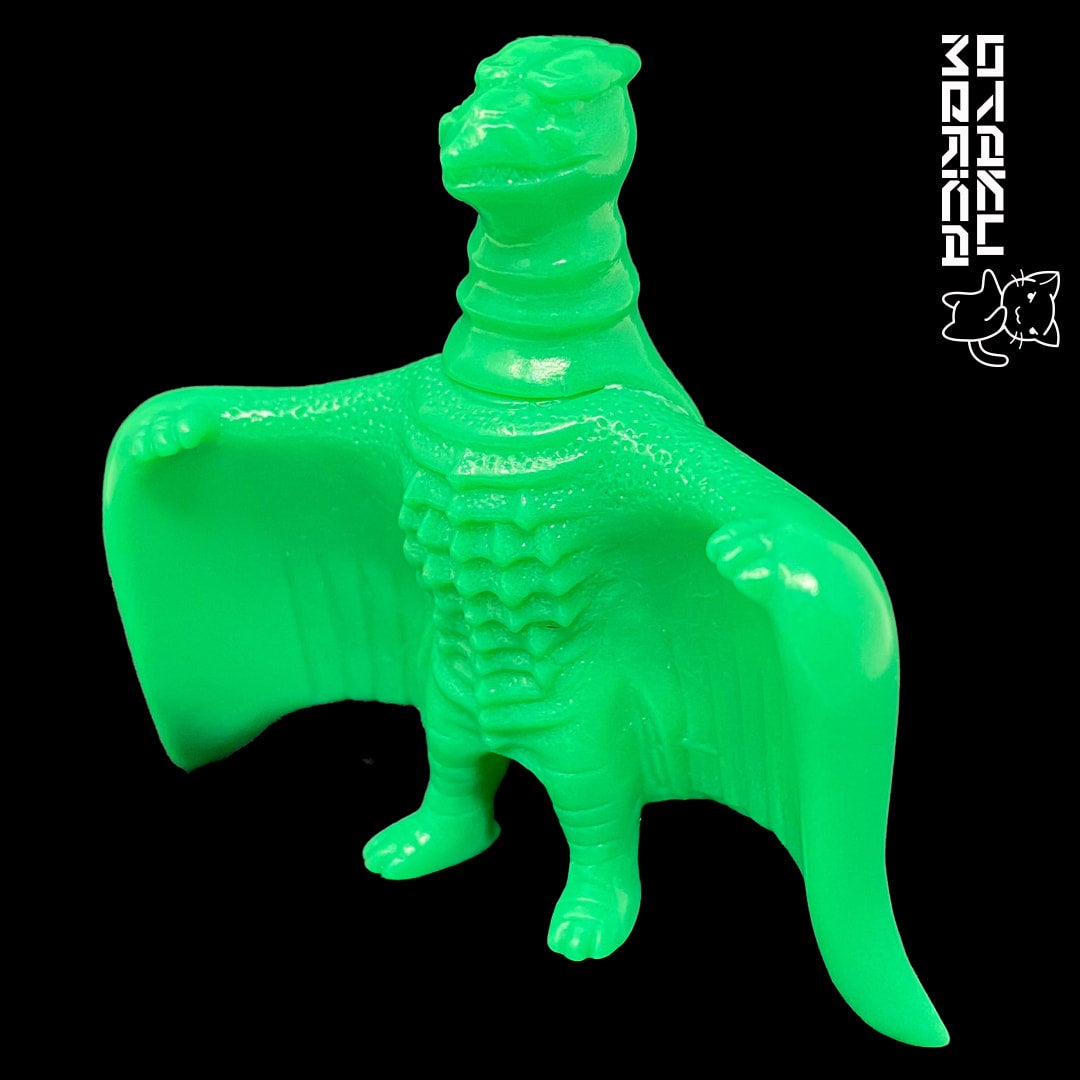 Marusan Margacha Rodan (Green) Kaiju Sofubi Figure | Otakumerica