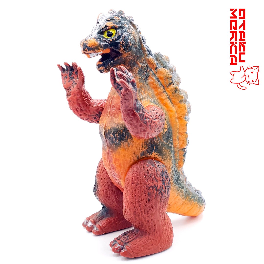 Bootleg Bullmark 1970s Giant Godzilla - Vintage Blow Mold Kaiju Figure ...