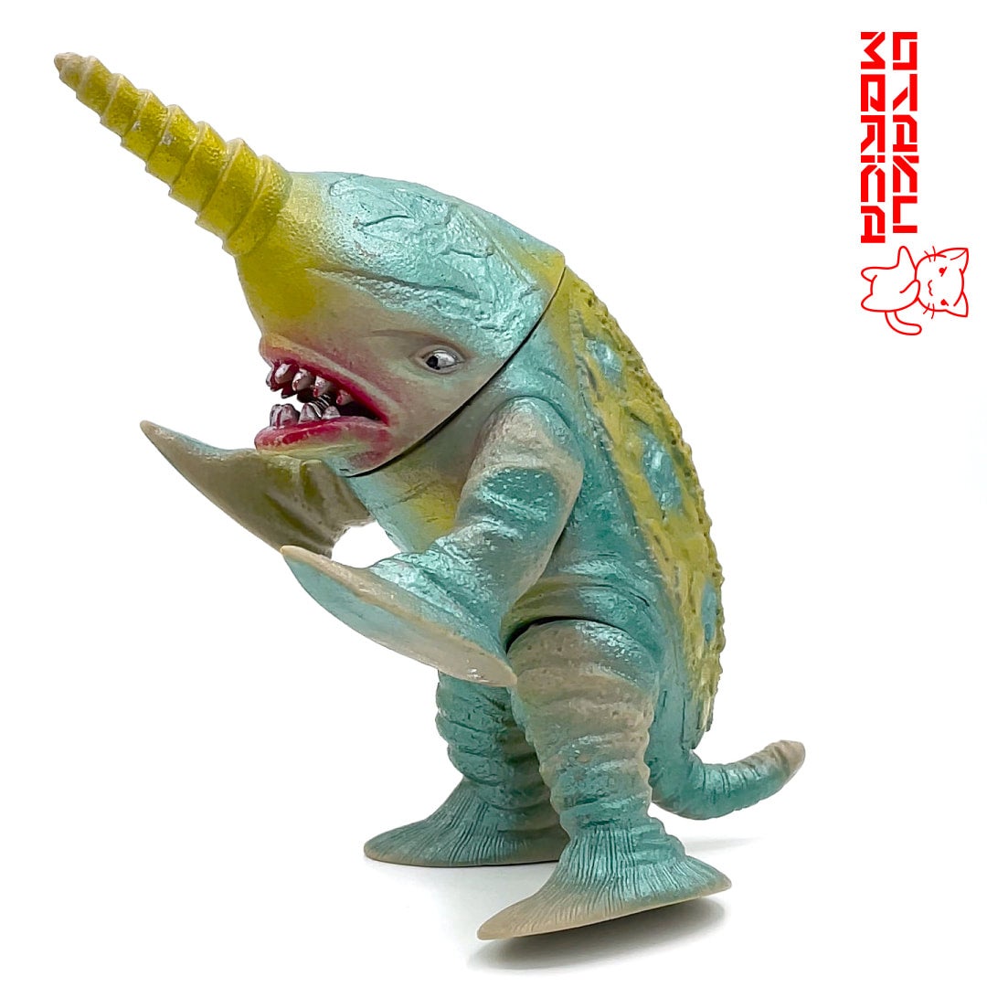 Popy 1978 King Zaurus - Gubira/Gubila - VIntage Ultraman Kaiju Sofubi ...