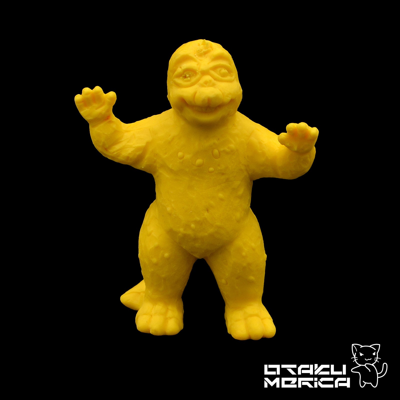 Yamakatsu Minilla (Yellow) - Vintage Godzilla Kaiju Keshigomu | Otakumerica