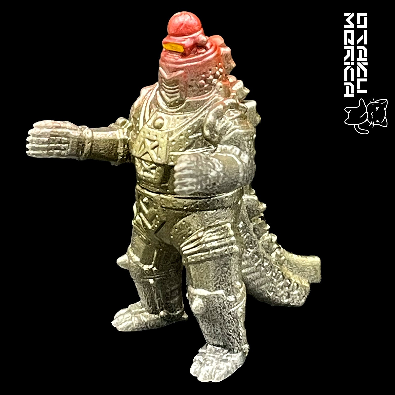 Marusan 2019 Margacha MechaGodzilla 1975 (Painted, Silver) Kaiju Sofubi ...