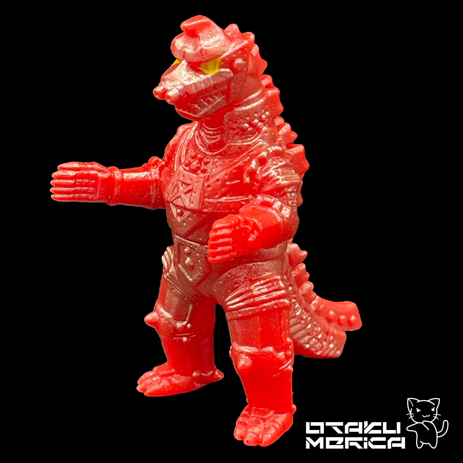 Marusan Margacha MechaGodzilla 1974 (Painted, Red) Kaiju Sofubi | Otakumerica