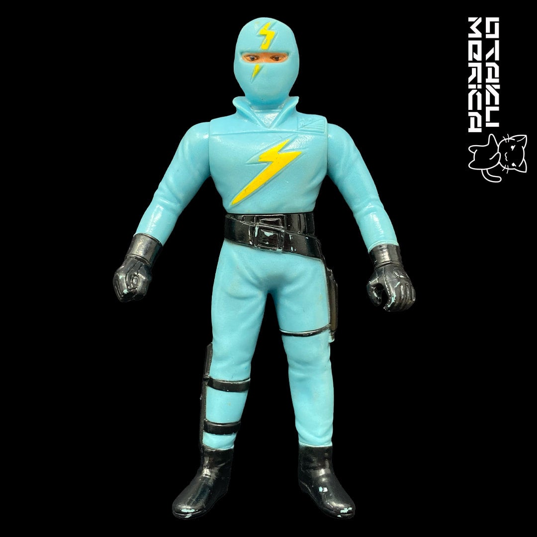 Bandai 1988 Sekai Ninja Sen Jiraiya Lightning Ninja Wild - Sofubi ...