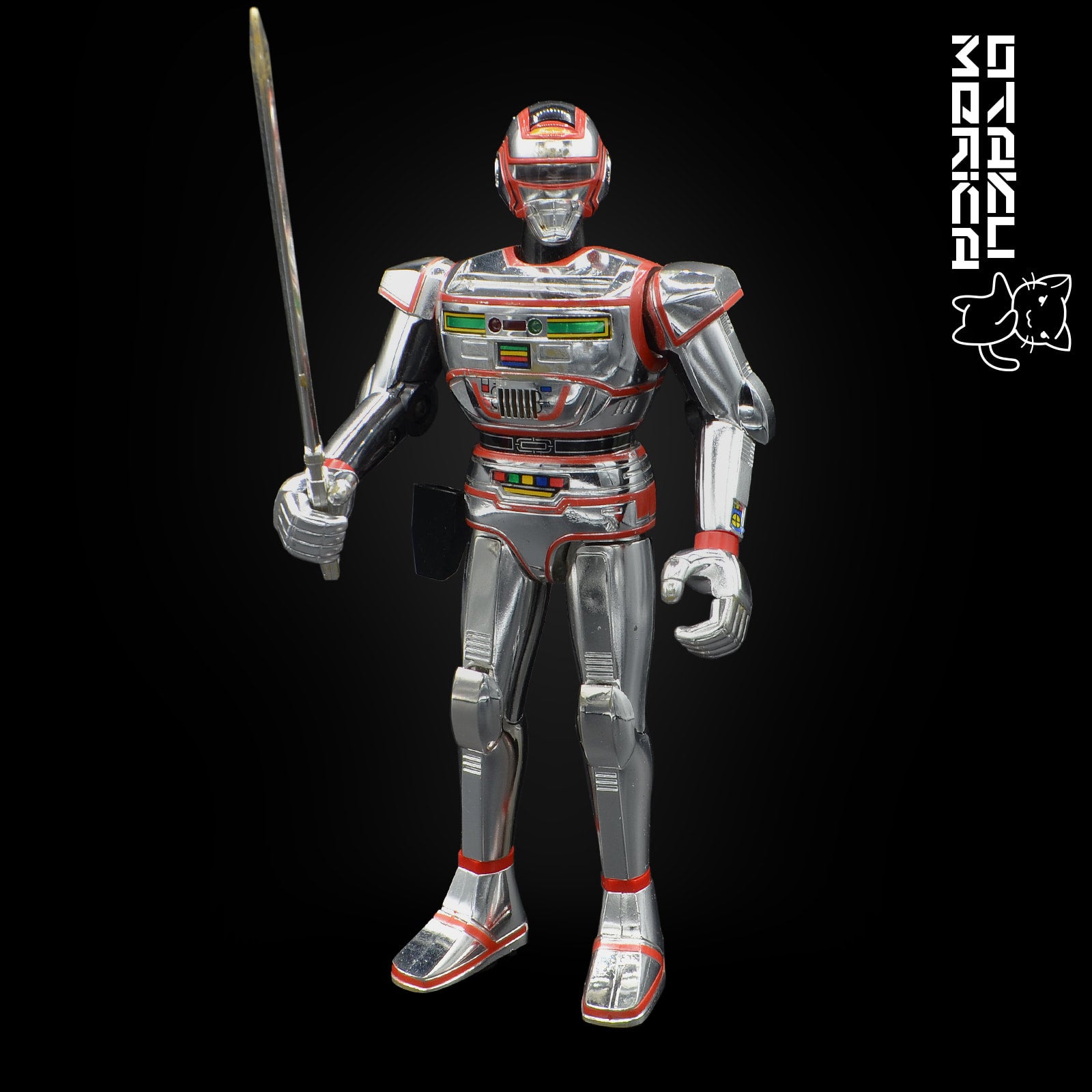 Bandai 1985 Juspion - Vintage Chogokin Die-cast Figure | Otakumerica