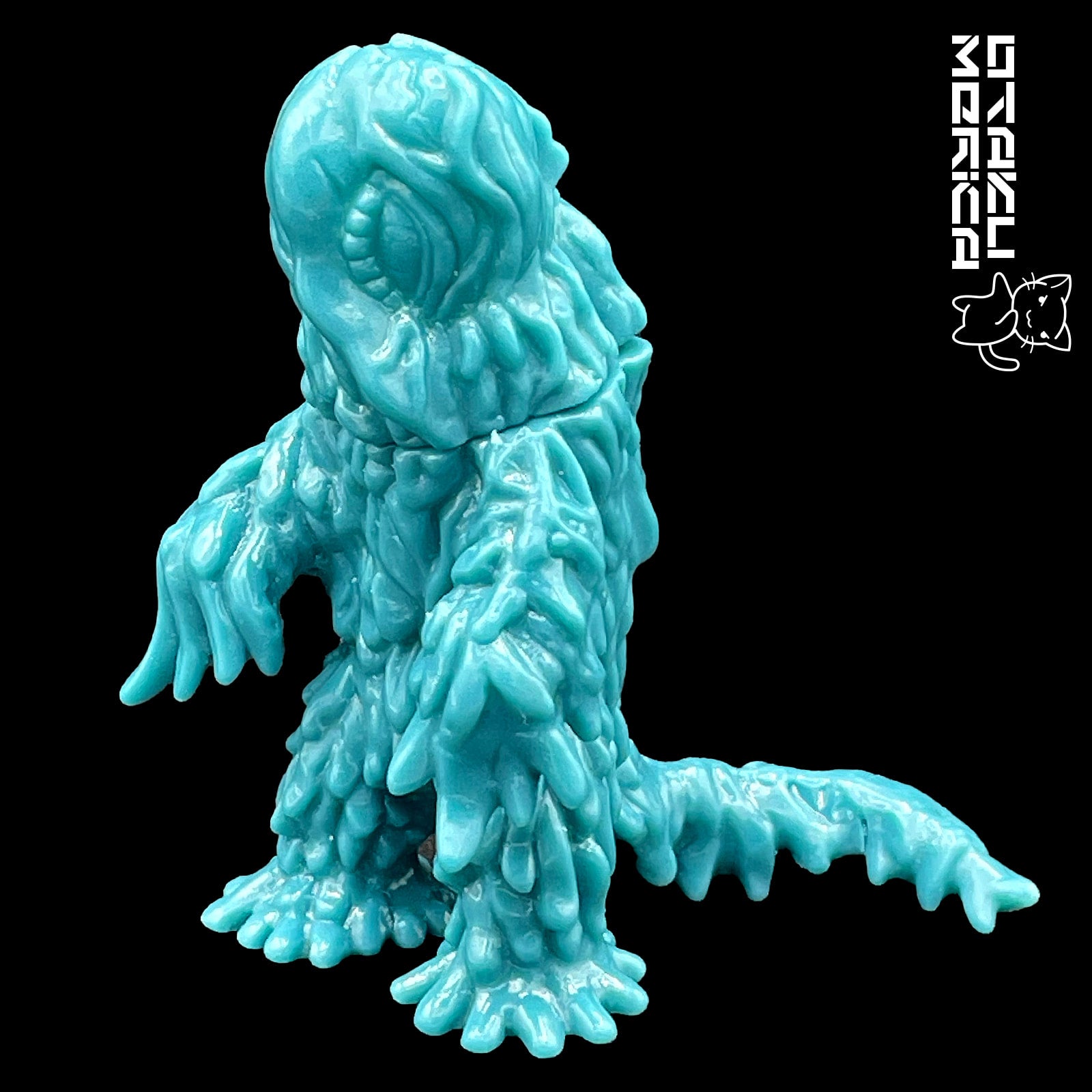 Marusan 2021 Margacha Hedorah (Blue Blank) Kaiju Sofubi Figure | Otakumerica