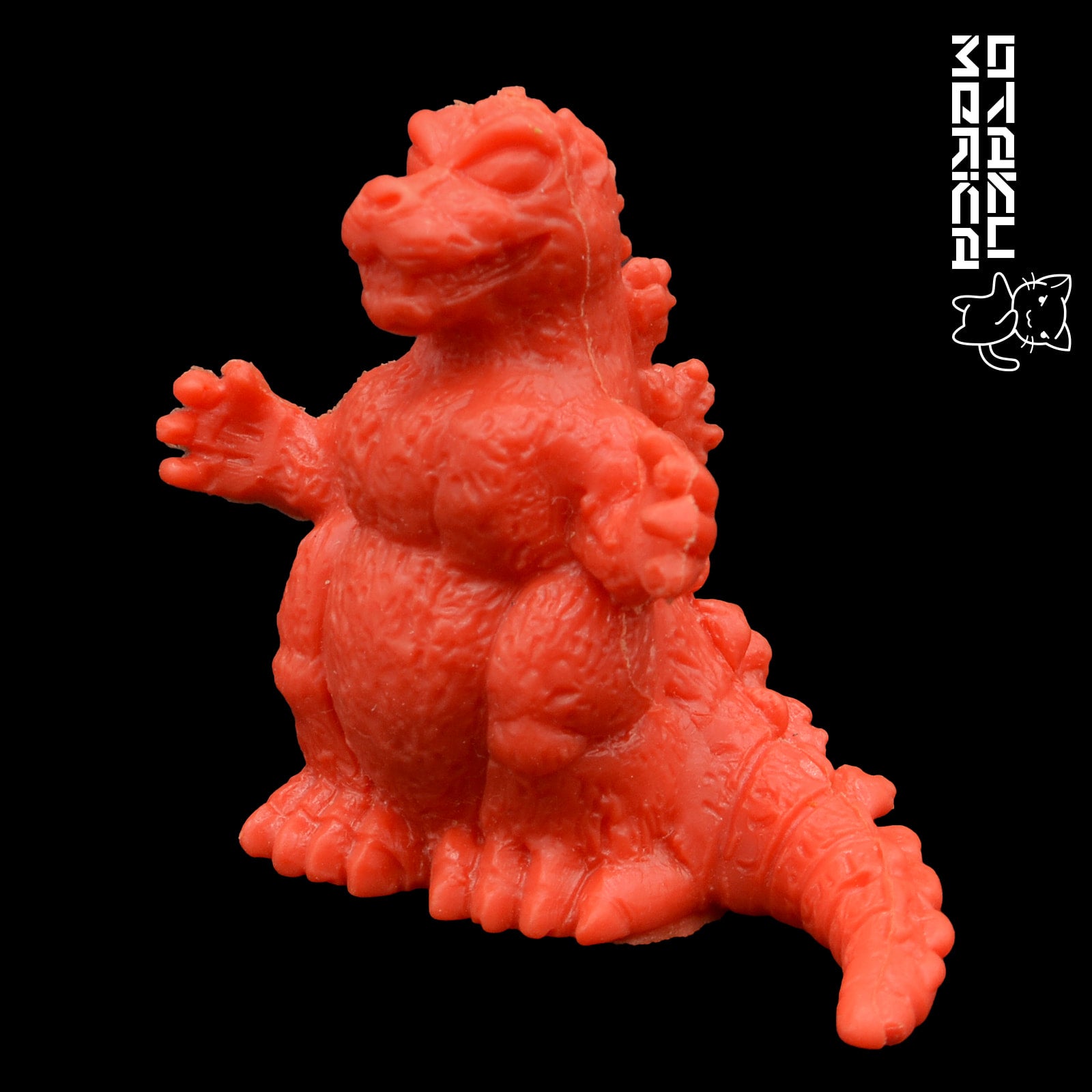 Vintage Godzilla (Red) Kaiju Keshigomu | Otakumerica