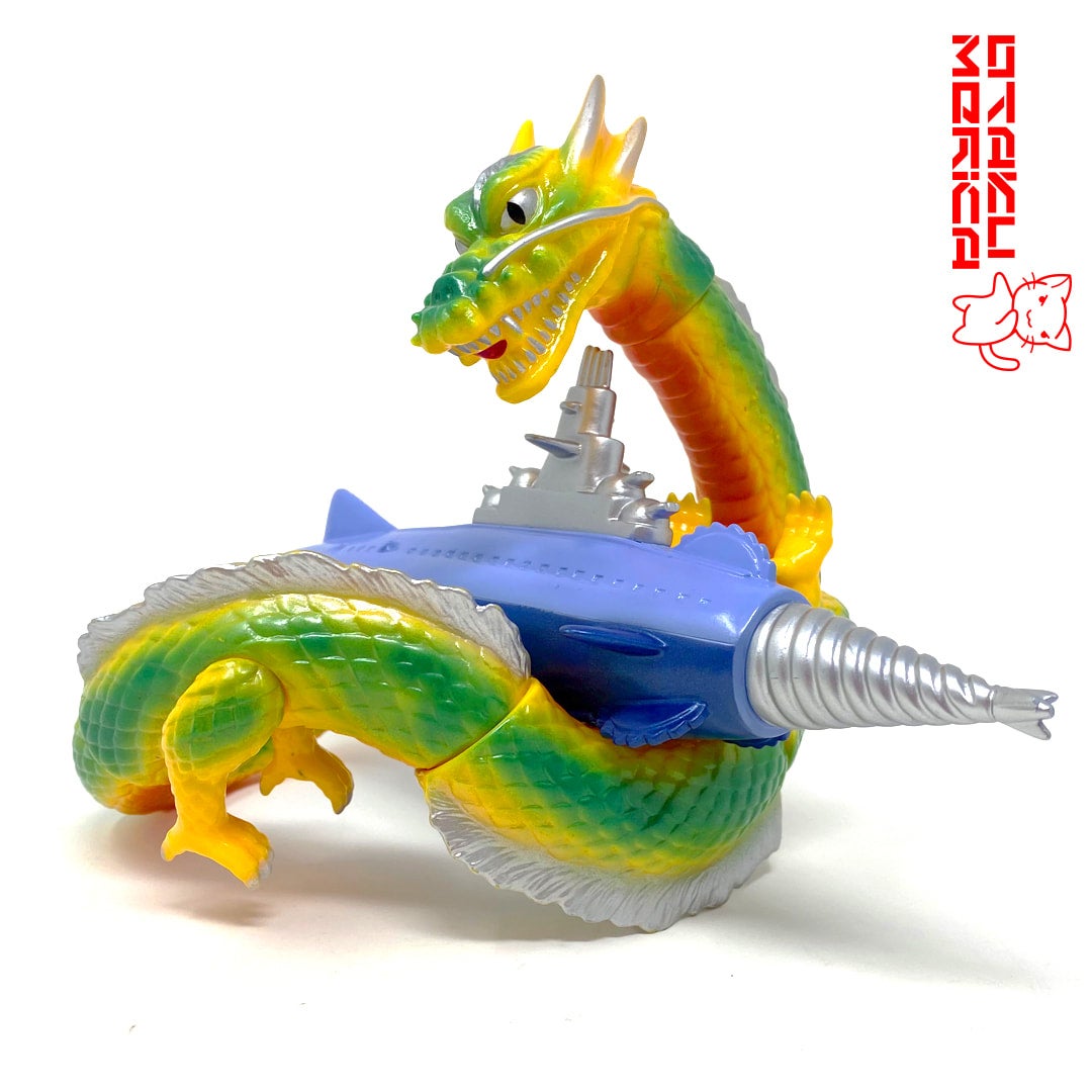 Marmit Para Baby/Parababy Atragon Gotengo and Manda - Sofubi Kaiju ...